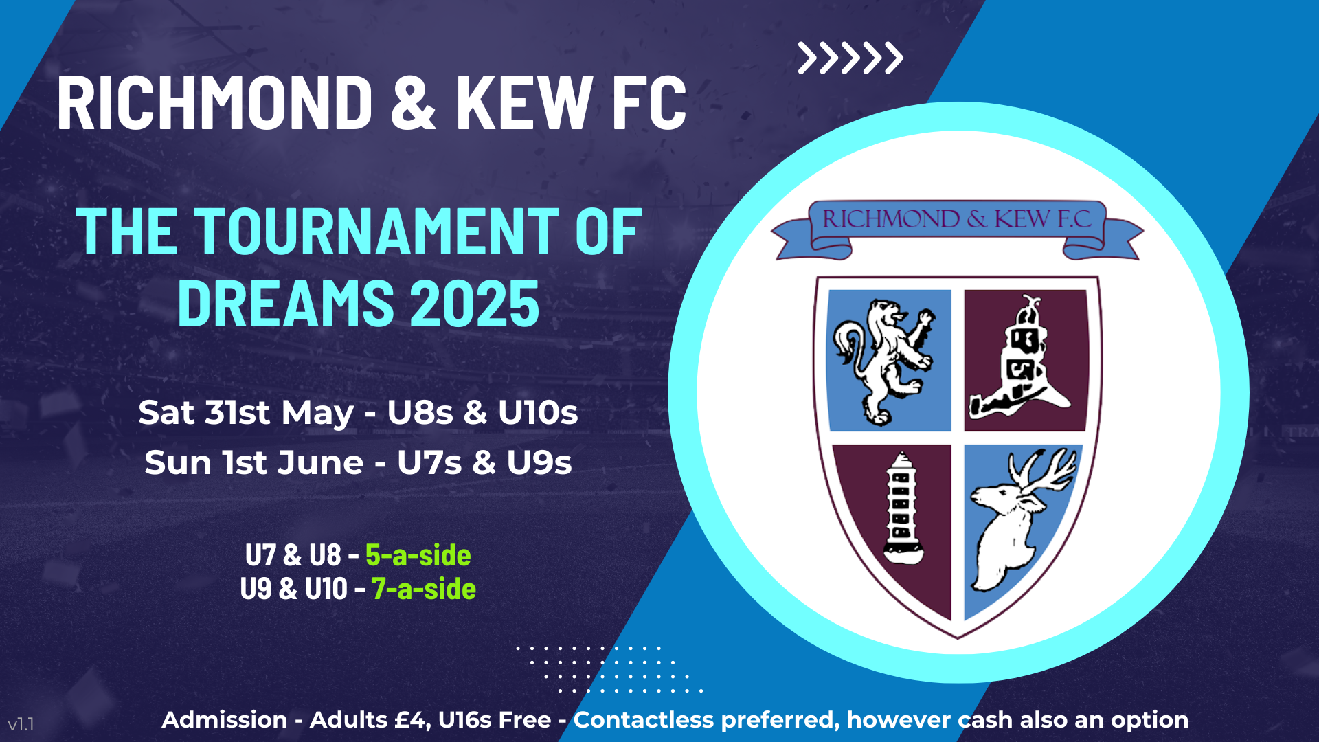 RKFC Tournament of Dreams – Richmond & Kew FC
